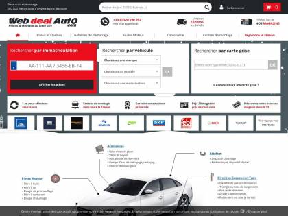 Webdealauto : Pieces détachées auto Martinique