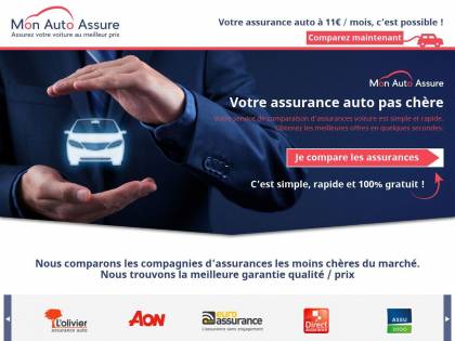 Mon auto assure : Comparateur d'assurance auto 100% gratuit