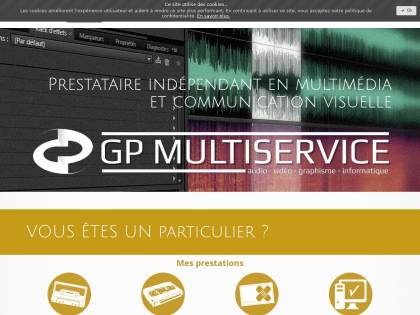 GP Multiservice : Activité auto-entrepreneur en multimédia