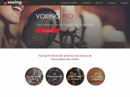 Voxing Pro : Votre talent au cœur de la production audiovisuel