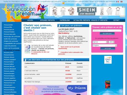 Découvrez l'origine et la signification de tous les prénoms