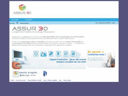 Assur3d - Logiciel de gestion de cabinet d'assurance