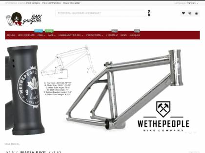 Bmxgangster : Shop BMX en ligne et sur site, Nimes, Montpellier