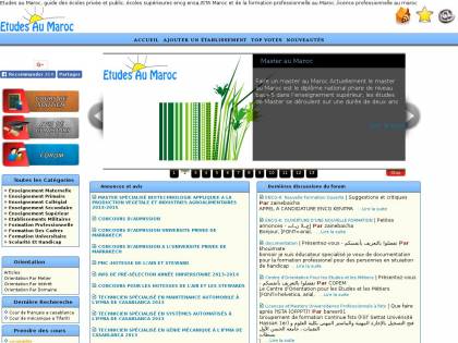 Etudes au Maroc, guide des écoles, ISTA et formation professionelle au ...