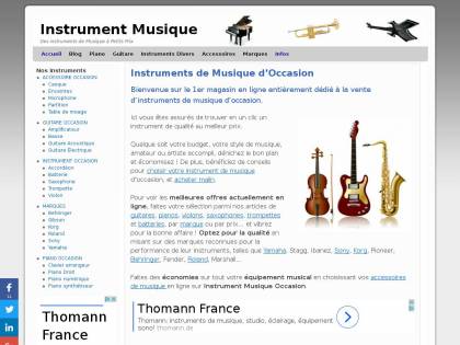 Guitares et instruments de musique d'occasion