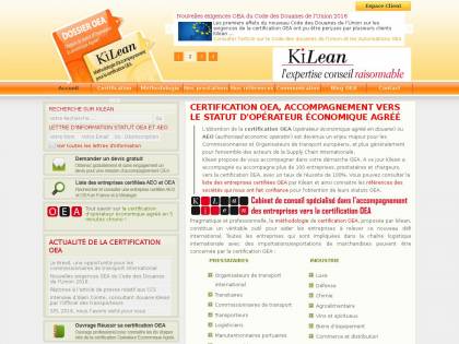 Kilean - OEA - Certification OEA - Opérateur Economique Agréé