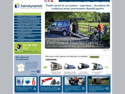 Handynamic : Voitures pour personnes handicapées et véhicules TPMR