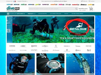 Diveinn Scubastore : Diveinn Boutique en ligne de matériel de plongée