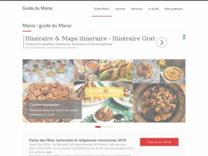 Guide du maroc, le guide touristique du maroc