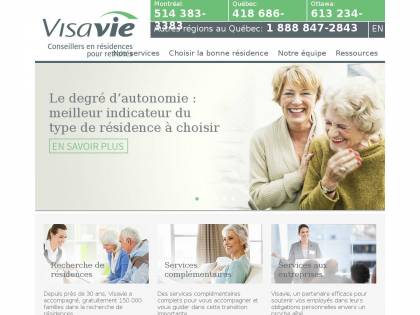 Visavie : Services-conseils gratuits en habitation pour seniors et retraité