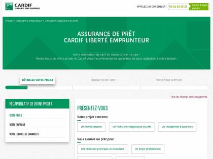 Cardif : Assurance credit pour les emprunteurs