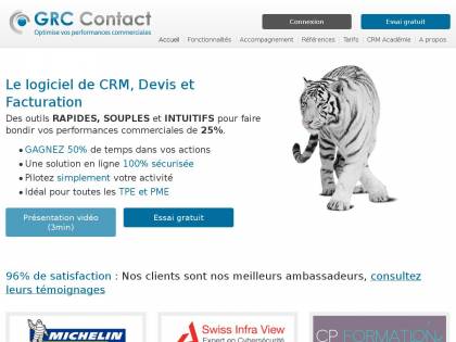 GRC Contact : Logiciel de Gestion de la Relation Client (GRC)