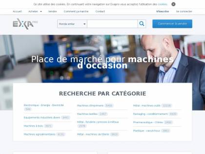 Exapro : Place de marché industrielle - Machines d'occasion et équipements
