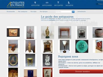 Antiquites en France, le guide des antiquaire : Le portail des antiquaires