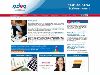 Adeo Informatique : Services et prestations informatiques en Franche-Comté