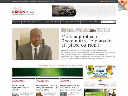Gabon Review : L'information quotidienne sur la vie au Gabon